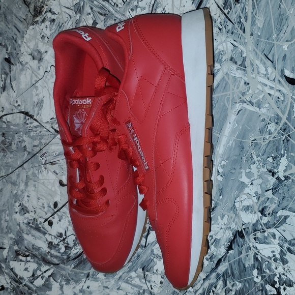 Reebok | Shoes | Reebok Classic Mens Red Running Shoe | Poshmark